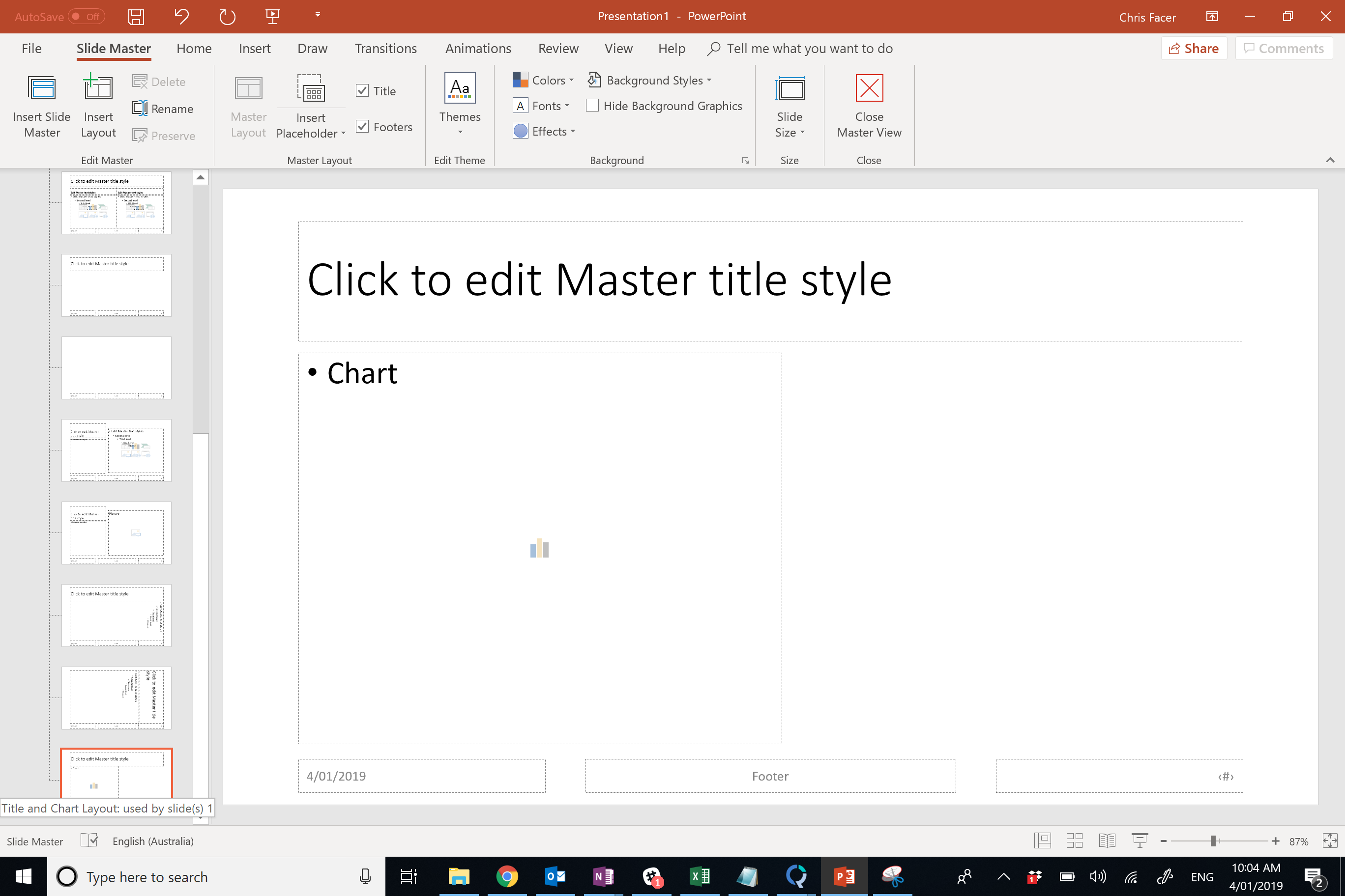 How To Set Up Your PowerPoint Master Slide Q Help